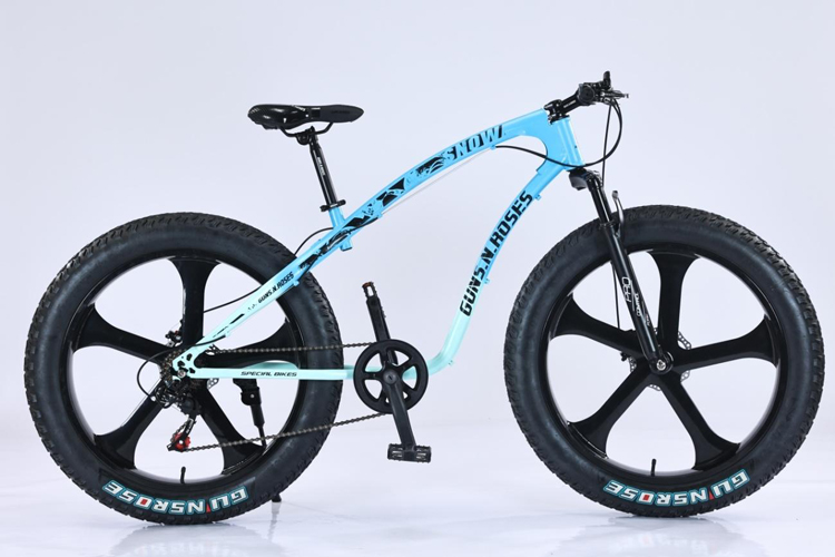 Full suspension 26 inch fat tire mountain bike/20x4.0 tire fat bike/26* ...